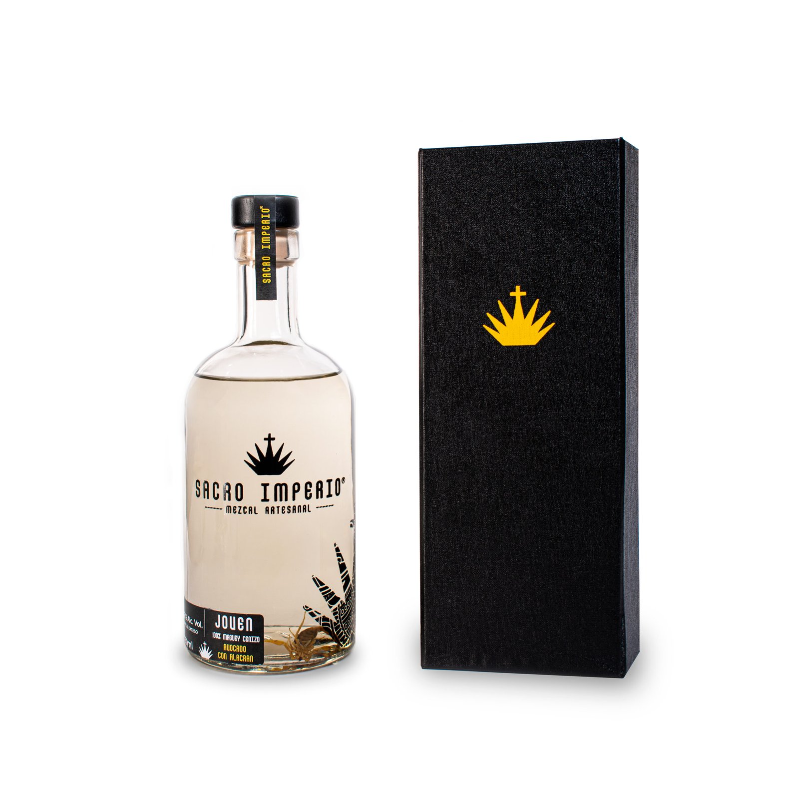 Caja Personalizada Edición Especial Mezcal Joven con Alacrán - Mezcal ...