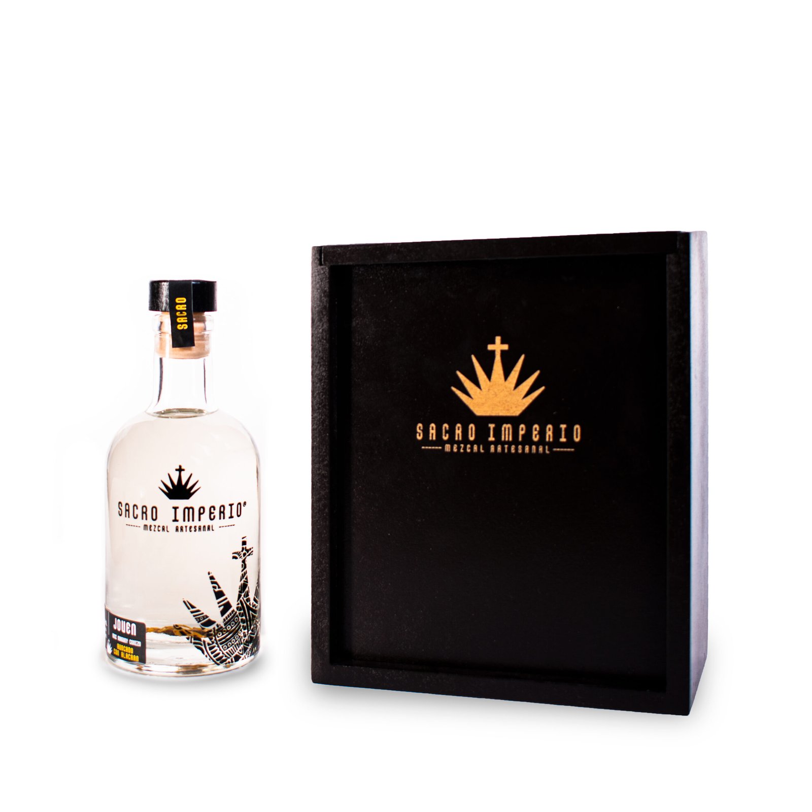 Kit Personalizable Mezcal Joven con Alacrán 250ml - Mezcal Sacro ...